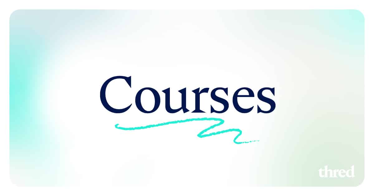 Courses - Thred